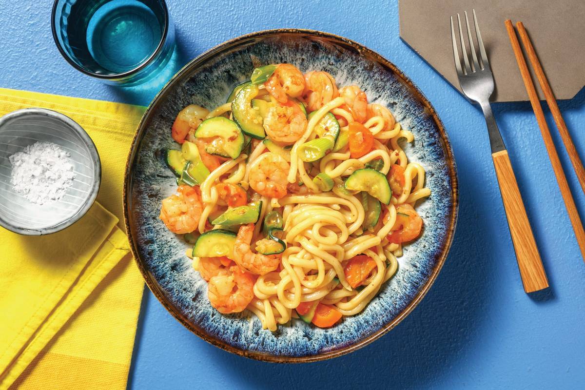 Easy Sticky Ginger Prawn Stir-Fry Recipe | HelloFresh