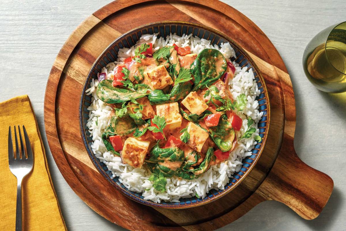 Berbere-Spiced Haloumi Curry Recipe | HelloFresh