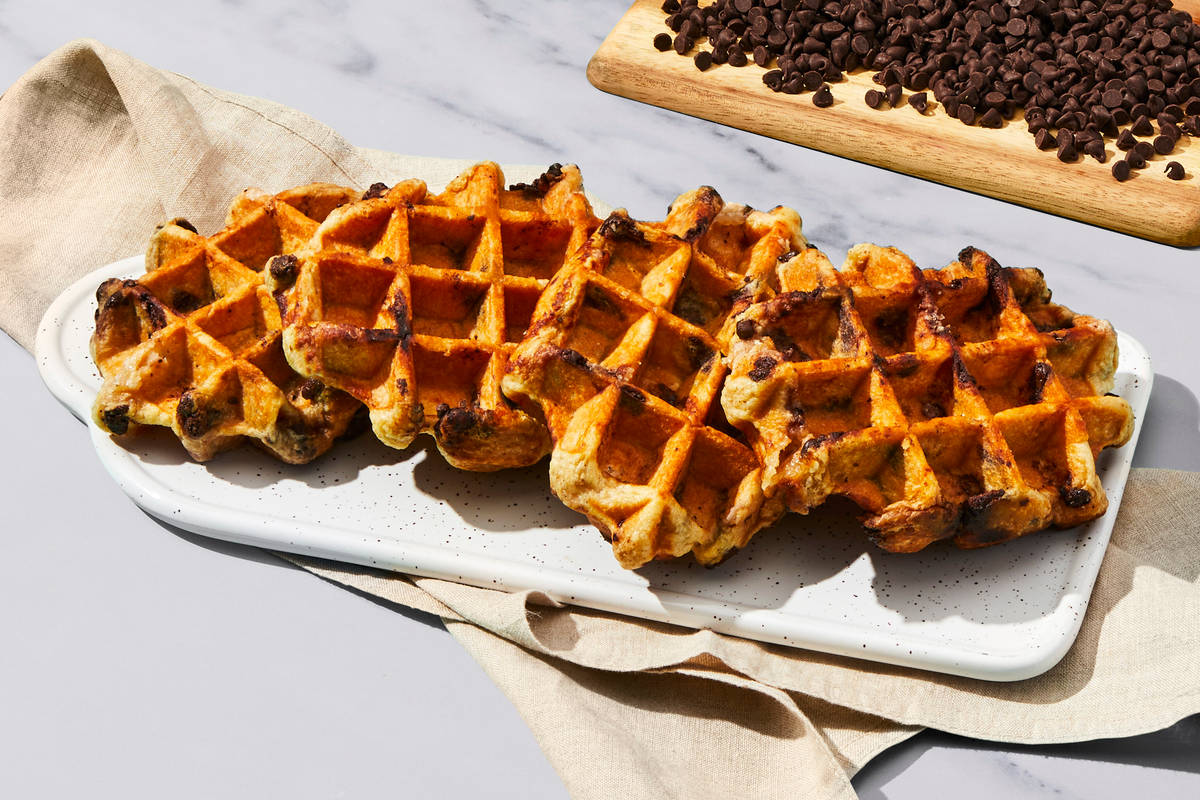 Chocolate Chip Liège Waffles Recipe | HelloFresh