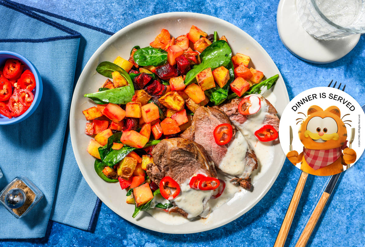 Cosy Caribbean Lamb & Coconut Sauce Recipe | HelloFresh