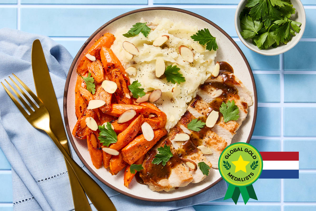 Dutch Pork Filet with Orange-Dijon Sauce Recipe | HelloFresh