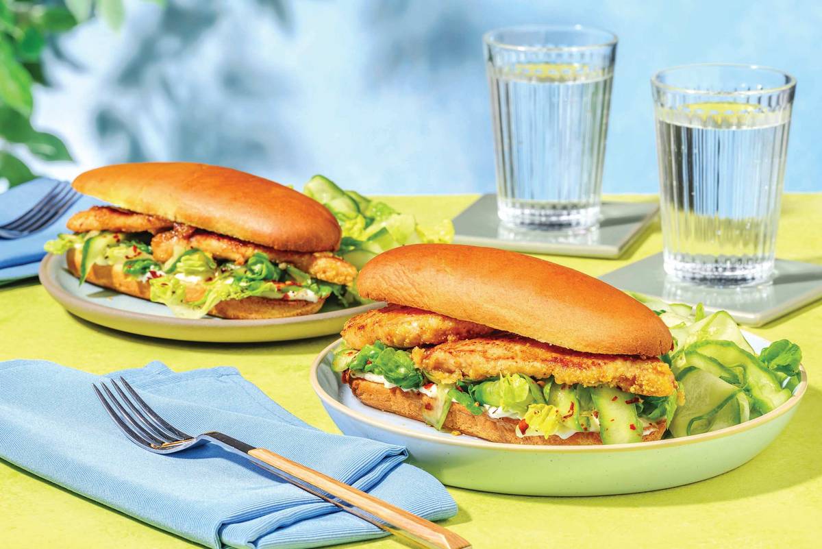 Hot Honey Chicken Sandwich Recipe | HelloFresh