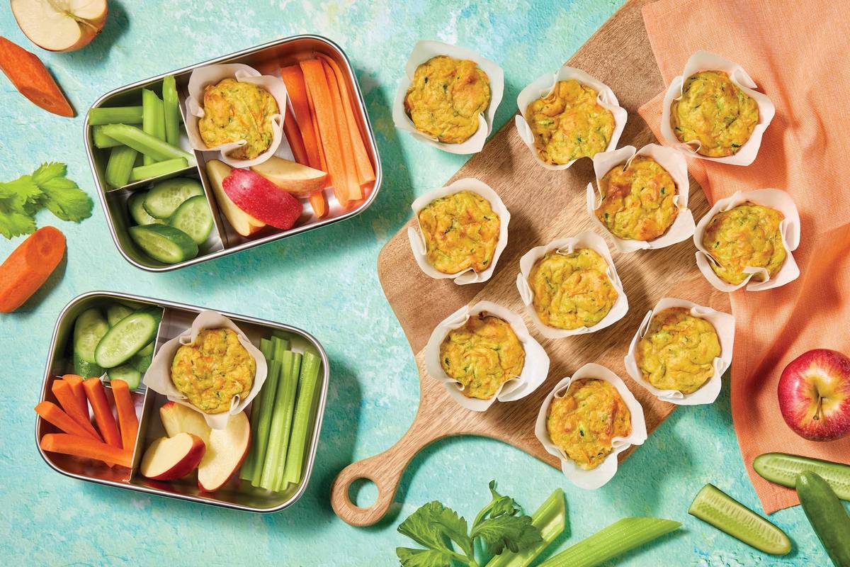 Hidden Veggie Savoury Muffin Recipe | HelloFresh