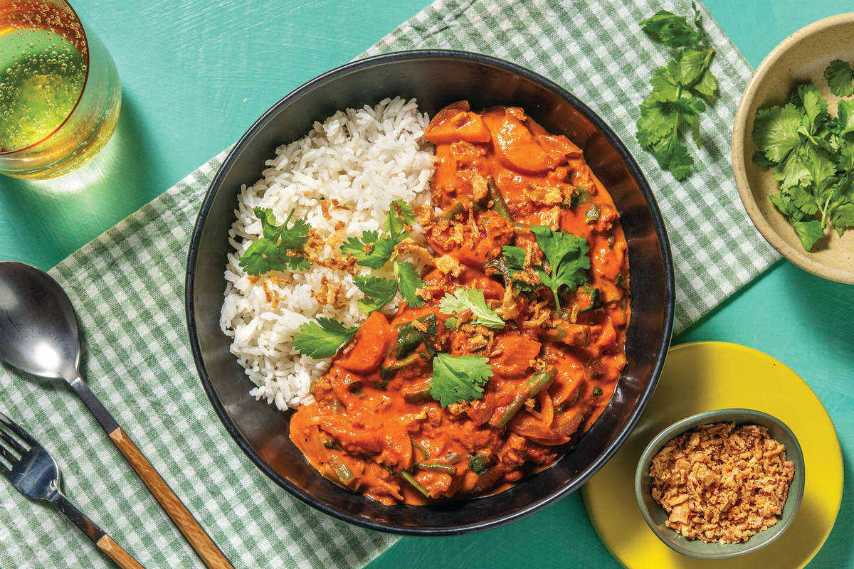 Beef Mince & Coconut Curry Recipe | HelloFresh