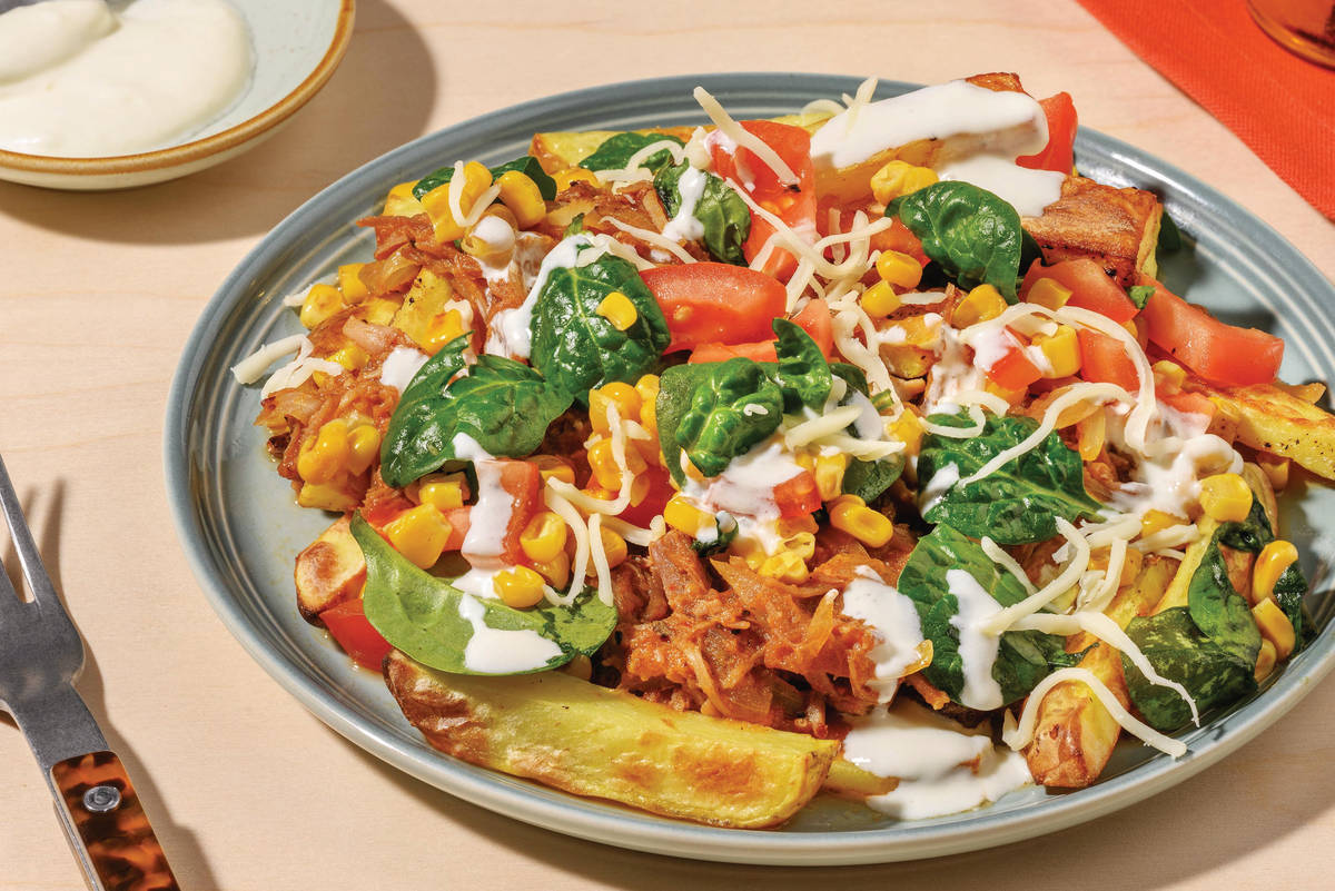 BBQ Beef Loaded Fries Recipe | HelloFresh