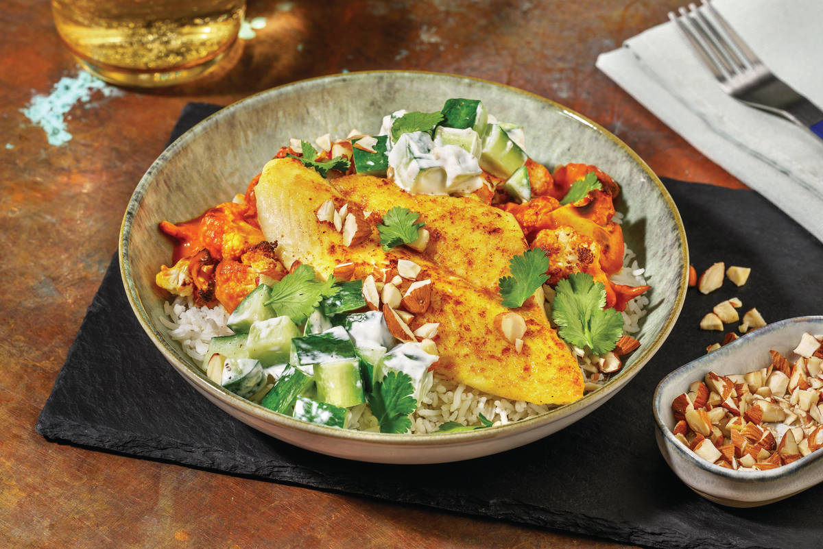 South Indian Fish & Cauliflower Curry Recipe | HelloFresh