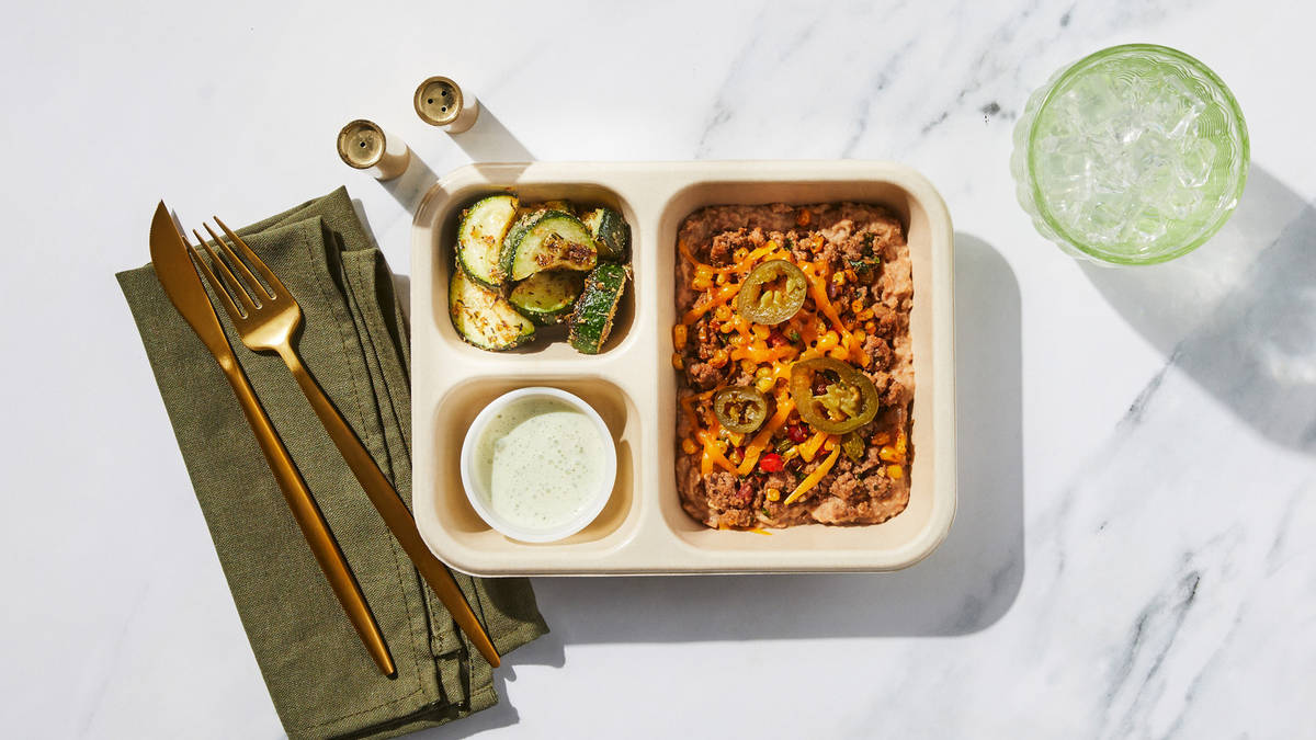 Ready-to-Heat: Tex-Mex Beef & Refried Beans Recipe | HelloFresh