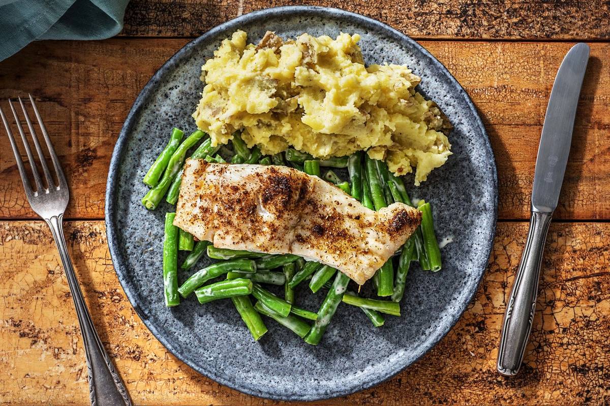 Seehecht aus dem Backofen Rezept | HelloFresh