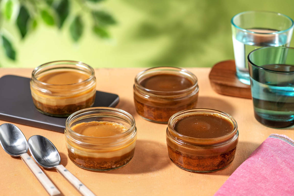 Gü Salted Caramel Cheesecakes and Hot Sticky Toffee Puddings Variety ...