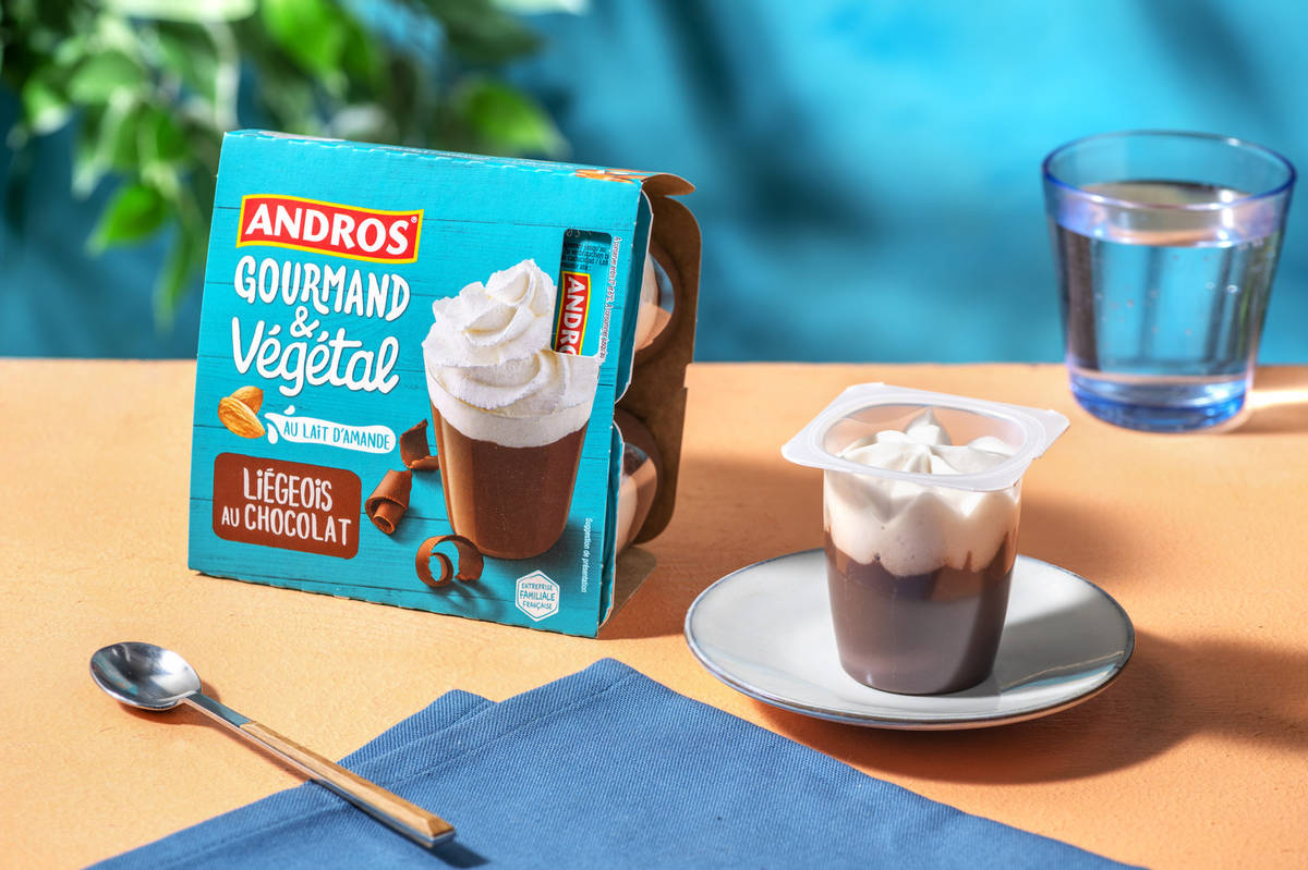 Liégeois végétal au chocolat Recette | HelloFresh