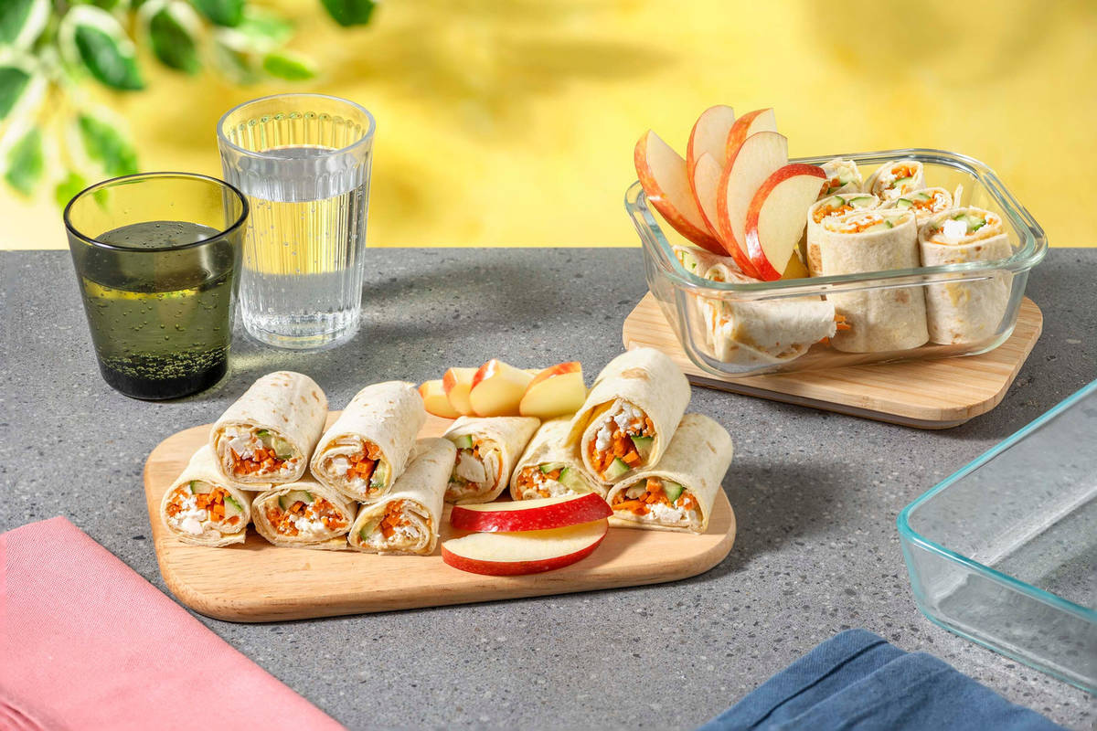 Kids Mini Hummus Pinwheels Recipe | HelloFresh