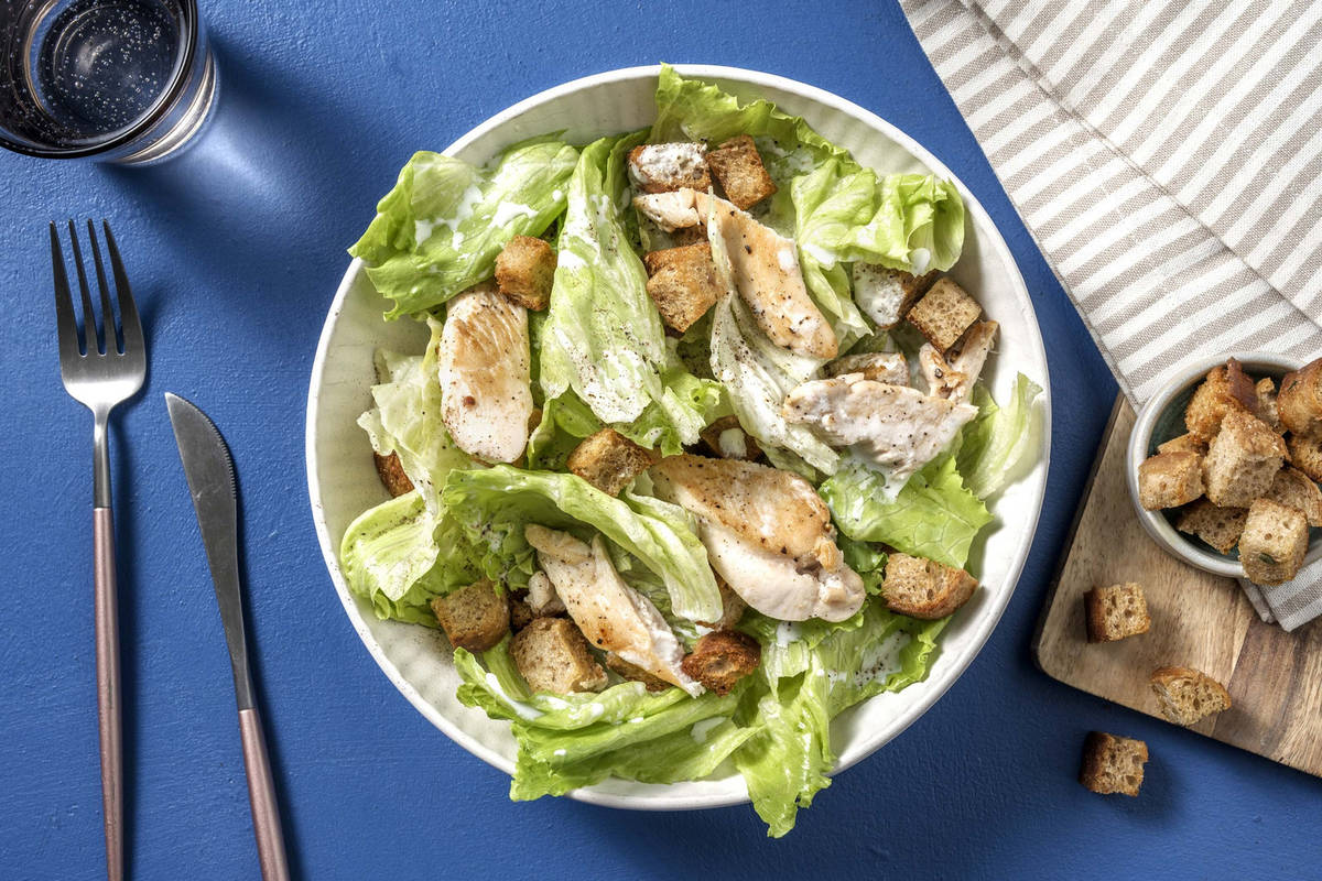 Caesar salad con pollo alla griglia | HelloFresh