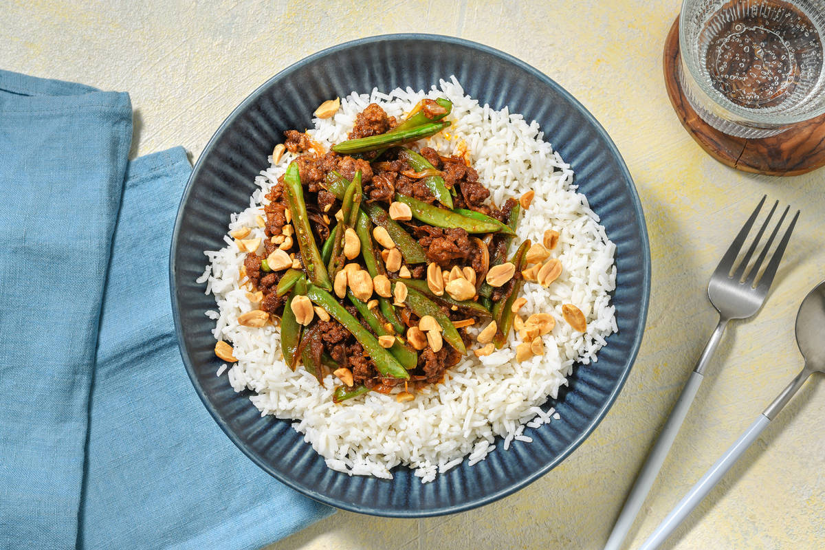 Sticky Beef Rice Bowl Recipe | HelloFresh