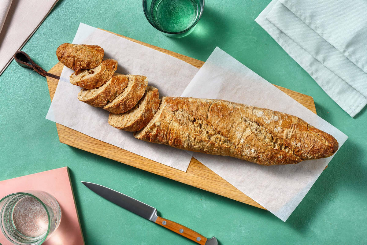 SlooOW Stone Oven White Baguette Recipe | HelloFresh