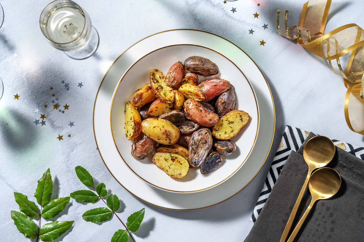 Grenailles arc-en-ciel rôties Recette | HelloFresh