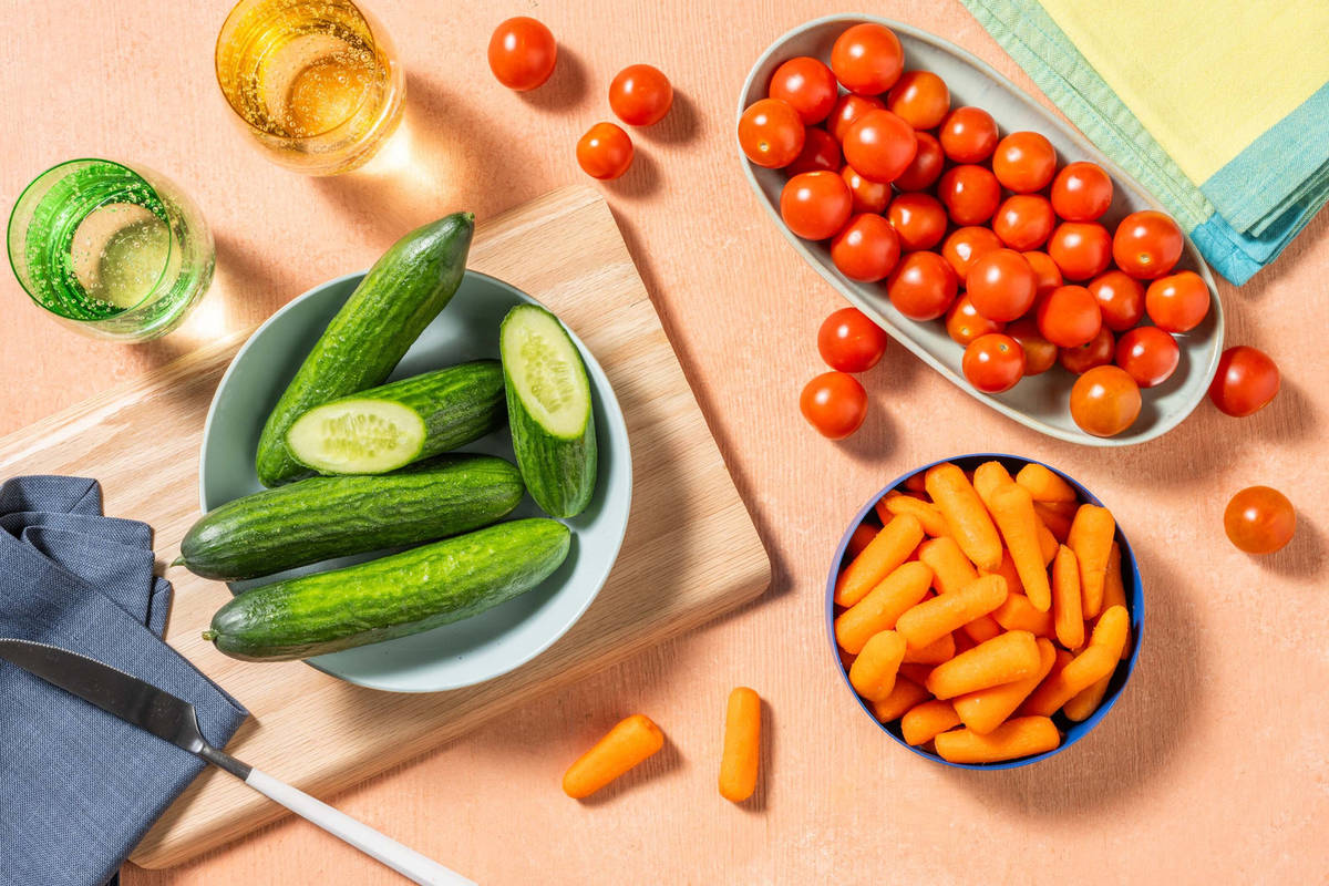 Mélange de petits légumes snack Recette | HelloFresh