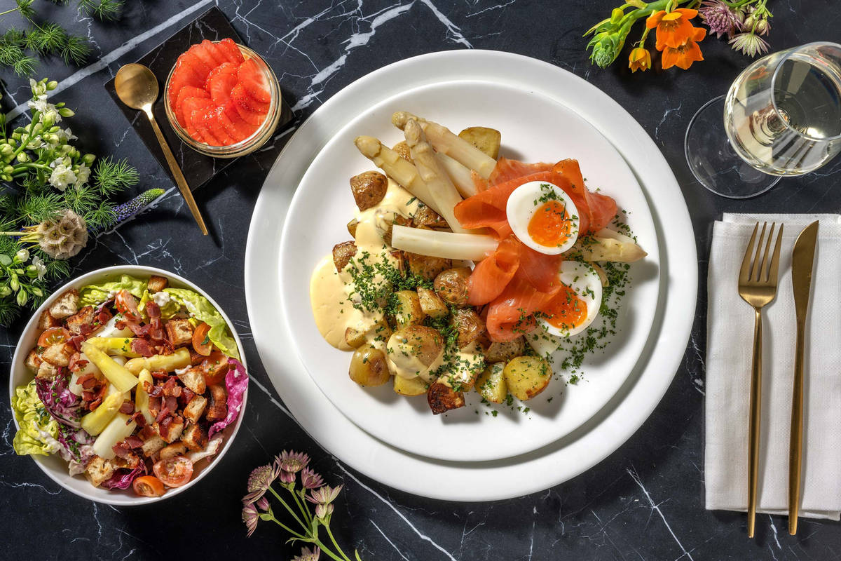 Aspergebox zalm | 3-gangen menu Recept | HelloFresh