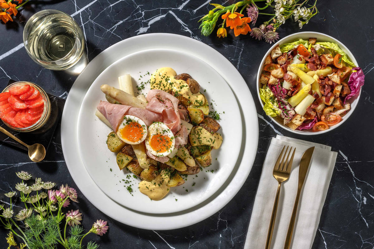 Aspergebox ham | 3-gangen menu Recept | HelloFresh