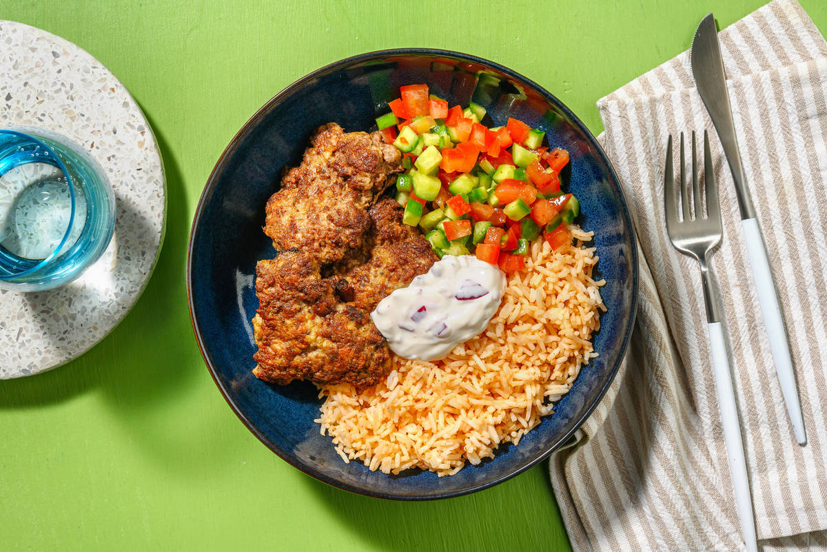 Krydret hakkebiff | HelloFresh