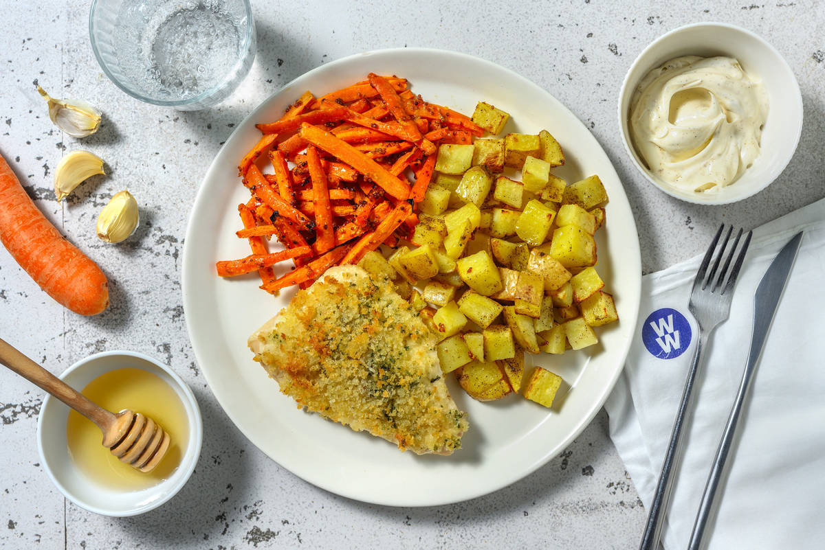 Cheesy Crusted Basa Recipe | HelloFresh