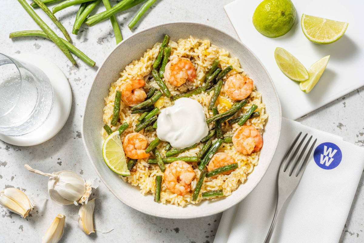 Korma Style Spiced King Prawn Pilaf Recipe | HelloFresh