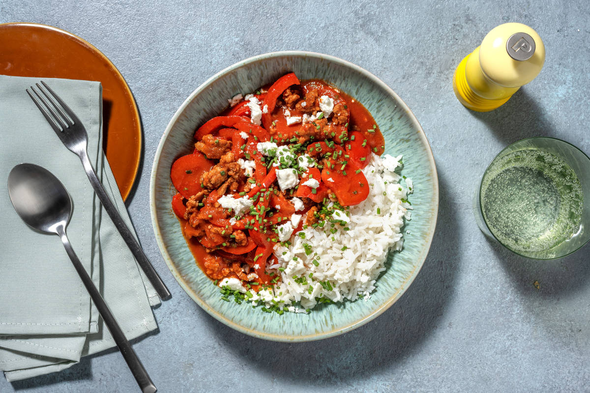 Middle Eastern Style Pork Mince Stew Recipe | HelloFresh