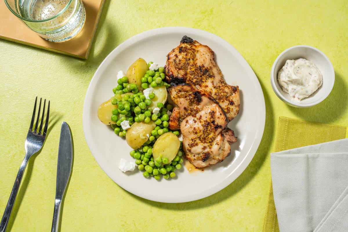 Honey Mustard Chicken Thighs Recipe | HelloFresh