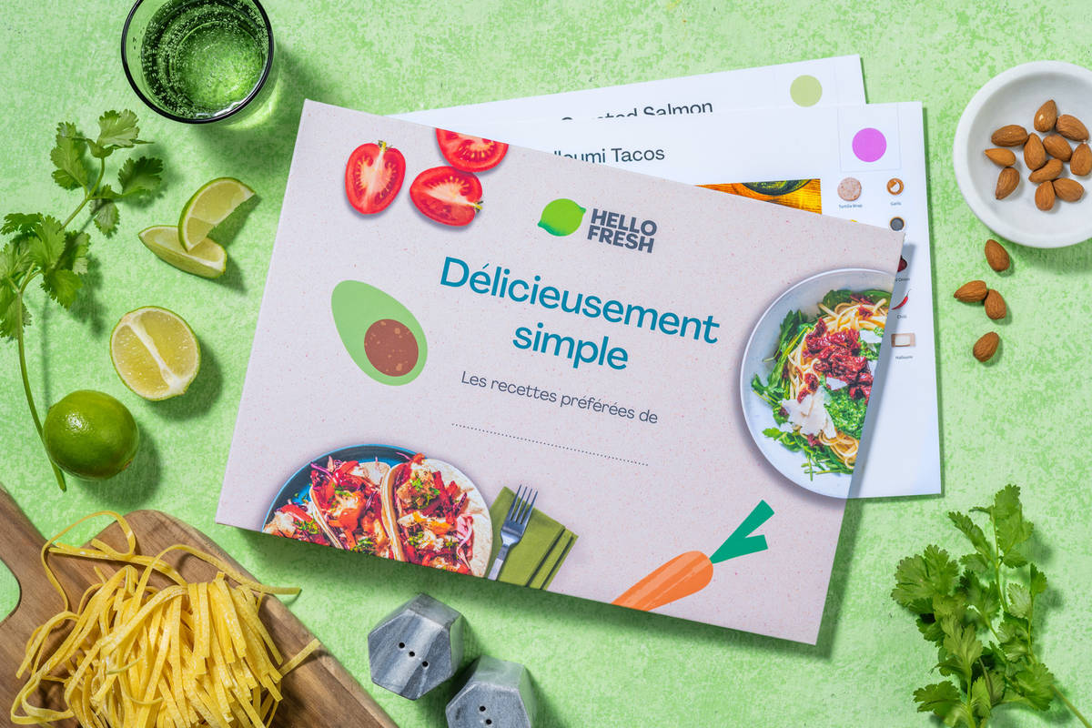 Classeur de recettes Recette | HelloFresh