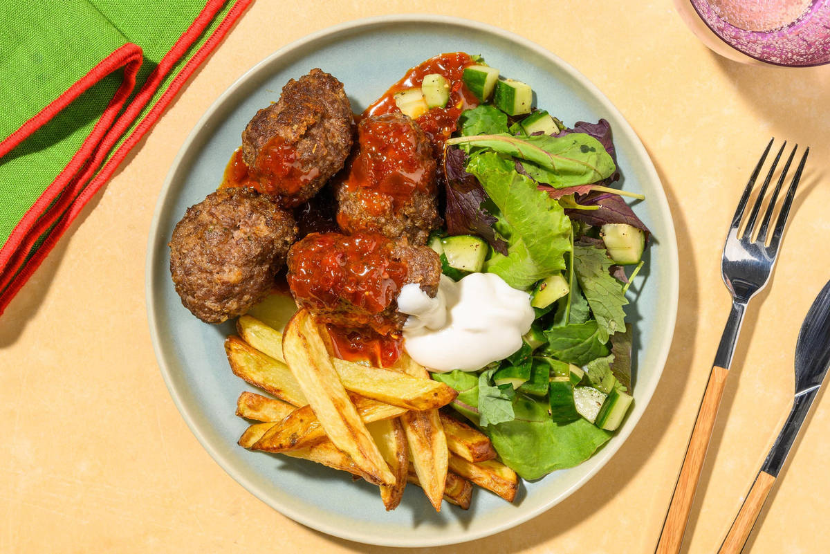 Easy Spiced Beef Koftas Recipe | HelloFresh