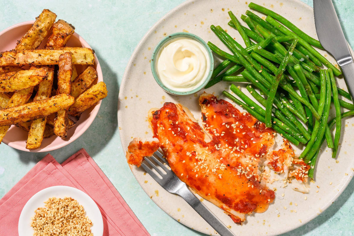 Sweet Chilli and Sambal Glazed Basa Recipe | HelloFresh