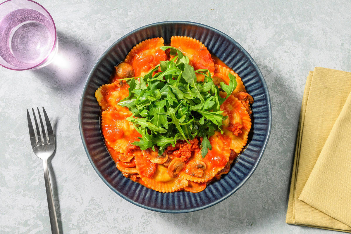 Parmigiano and Parma Ham Filled Pasta Recipe | HelloFresh