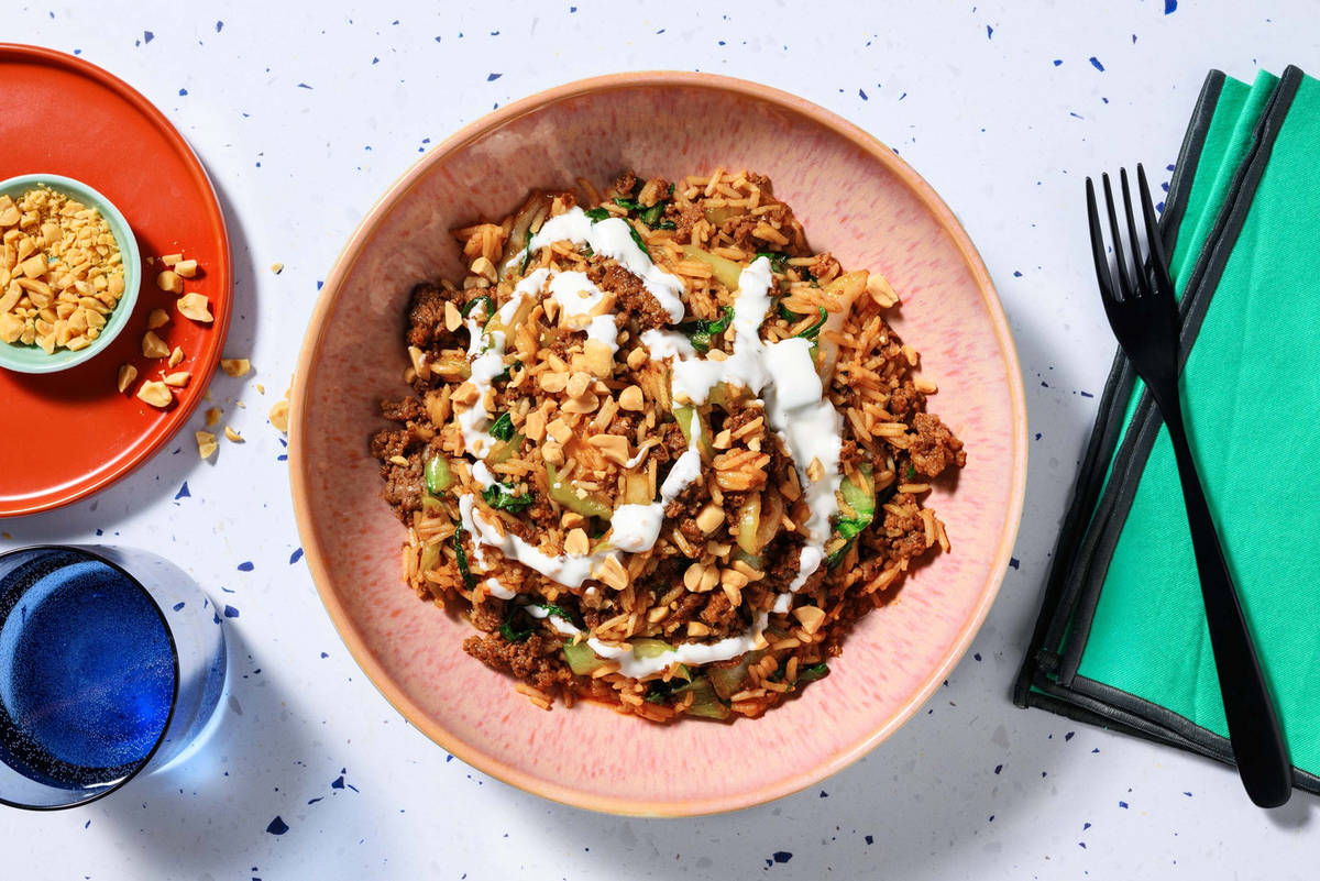Korean Style Gochujang Beef Fried Rice Recipe | HelloFresh