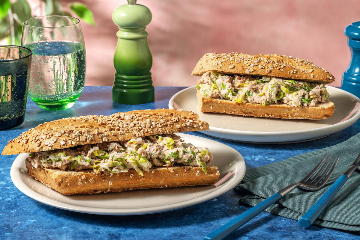 Tuna Mayo Multigrain Baguette Recipe | HelloFresh