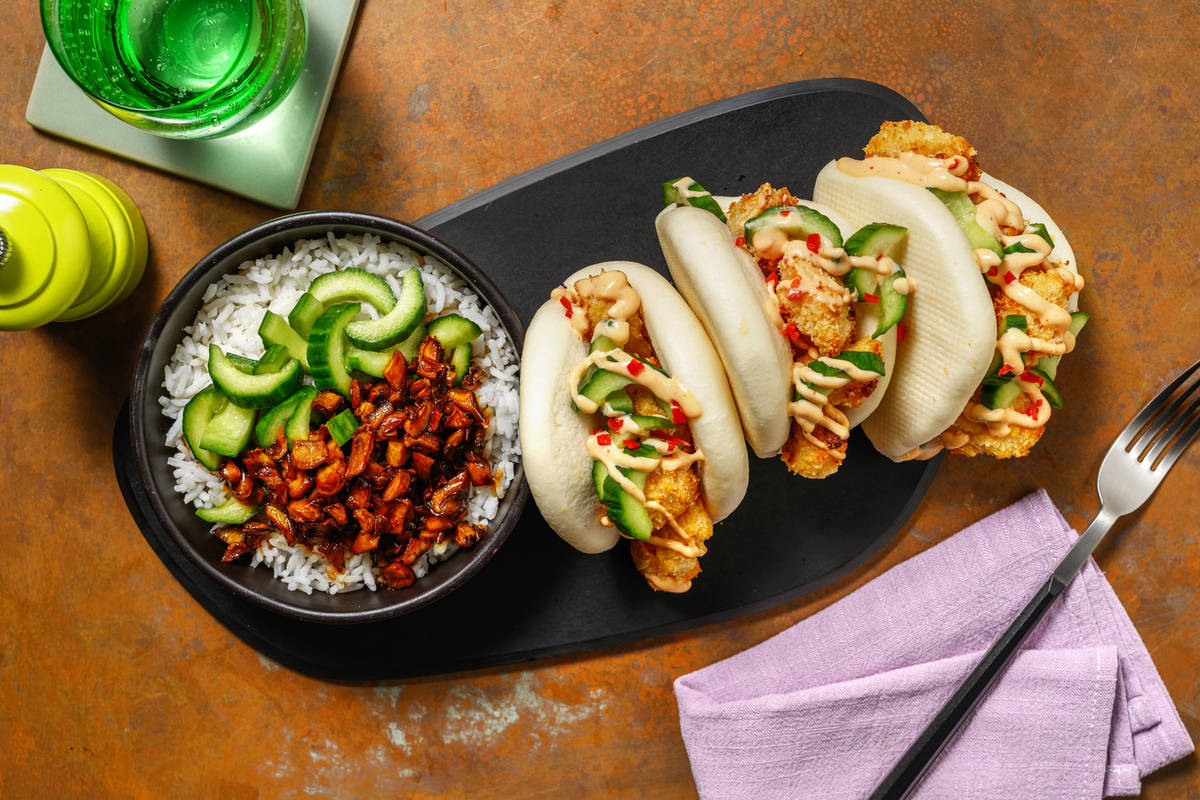 Asian Crumbed Chicken Bao Recipe | HelloFresh