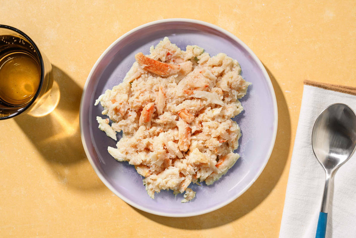 how to cook crab meat uk