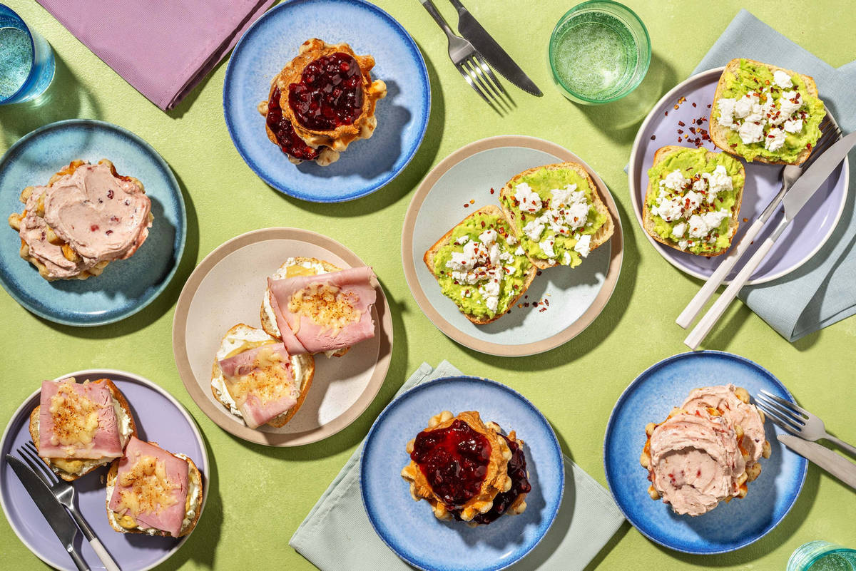 4 Day Breakfast Plan | Loaded Toast and Waffles Recipe | HelloFresh