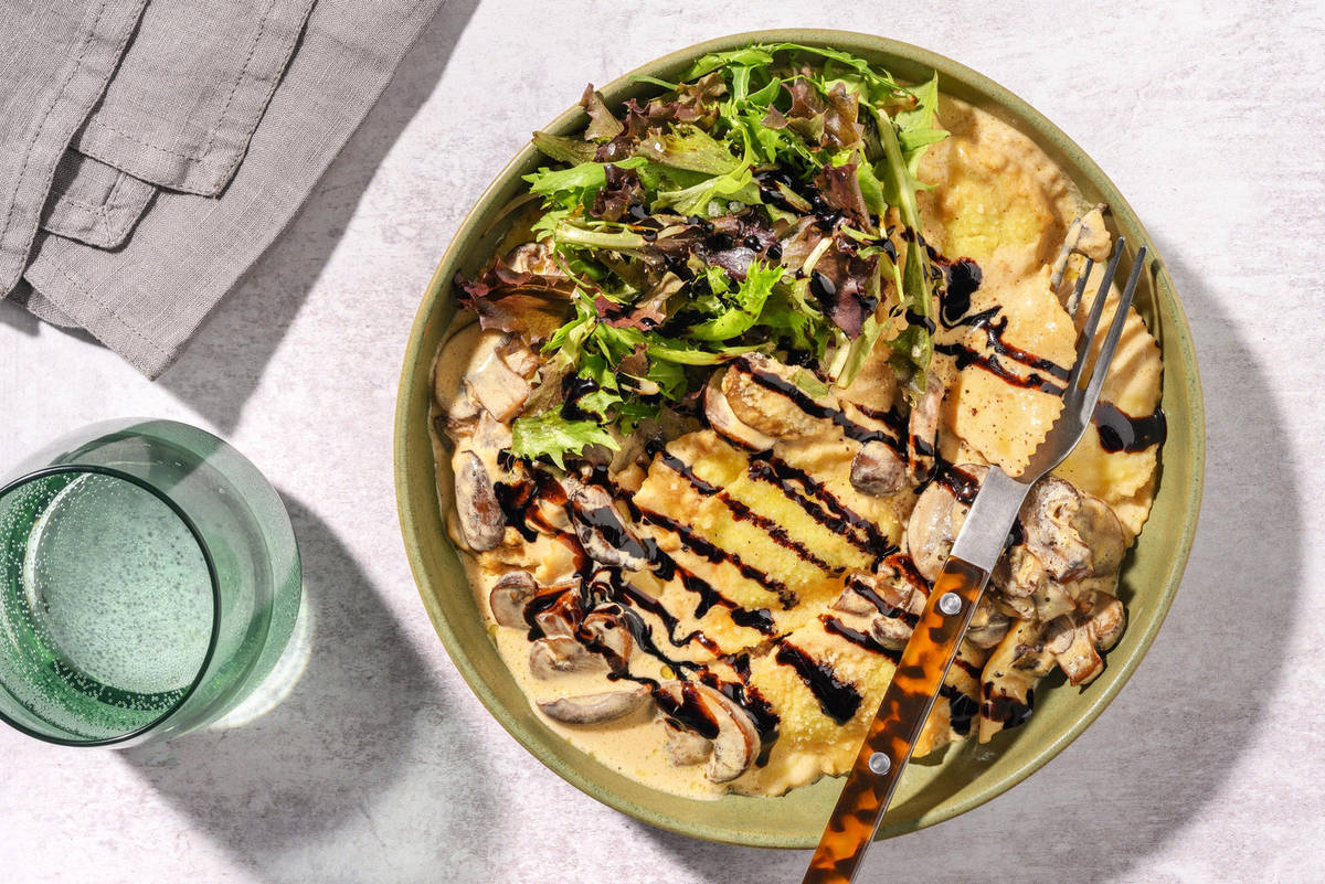 Bacon, Parma Ham and Parmesan Filled Pasta Recipe | HelloFresh