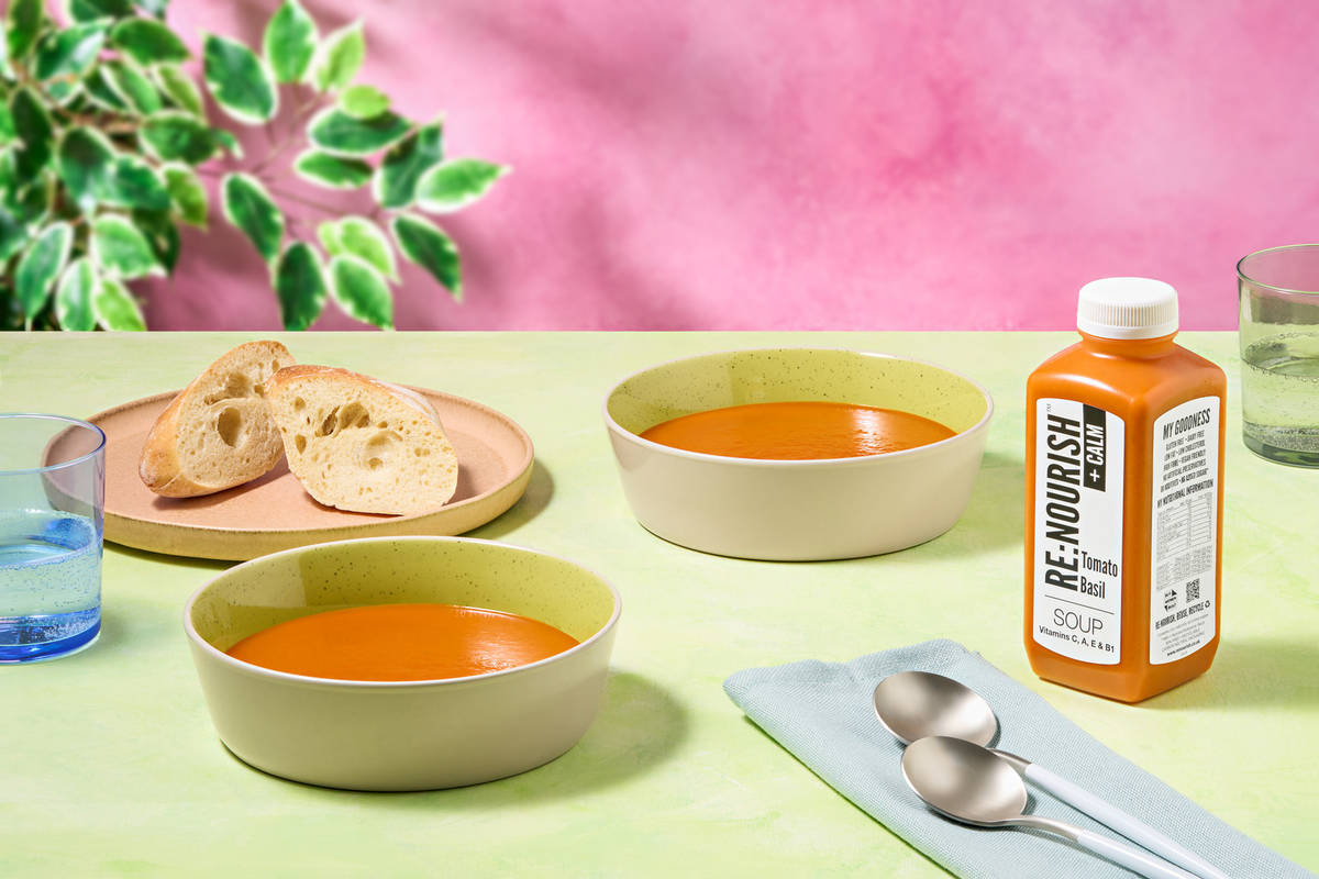 Re:Nourish Calm Soup and Ciabatta Bundle Recipe | HelloFresh