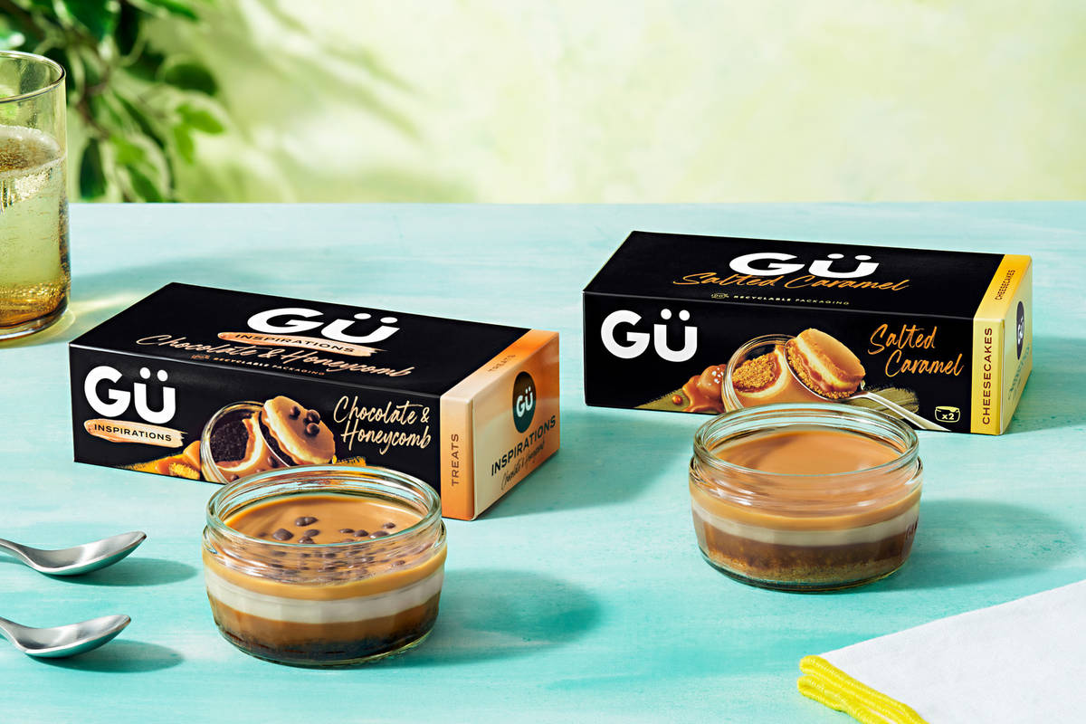 Gü Salted Caramel Cheesecakes and Chocolate & Honeycomb Desserts ...