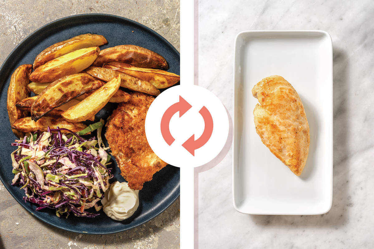 American-Style Chicken Schnitzel Recipe | HelloFresh