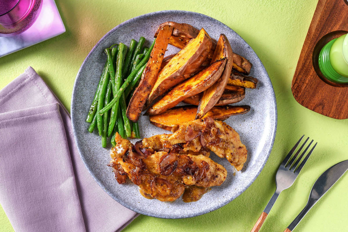 Baked Maple-Mustard Chicken Recipe | HelloFresh