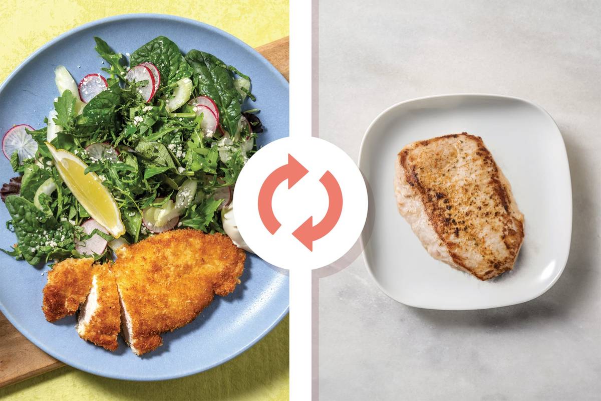 Classic Aussie Pork Schnitzel Recipe | HelloFresh