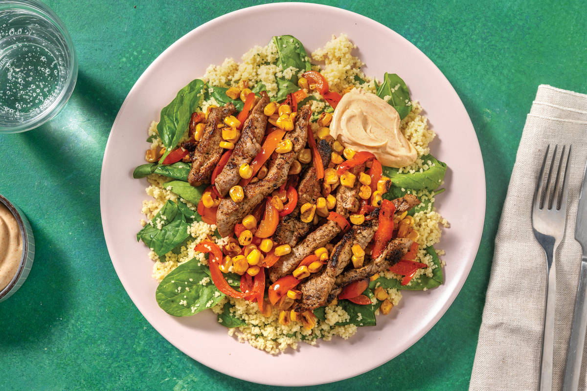 Quick Creole Beef & Rainbow Veggies Recipe | HelloFresh