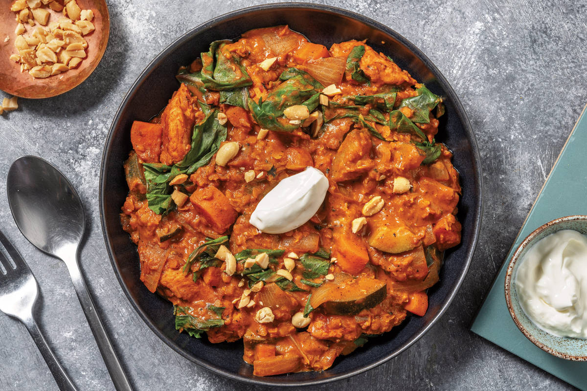 Easy Baked Chicken & Lentil Dhal Recipe | HelloFresh