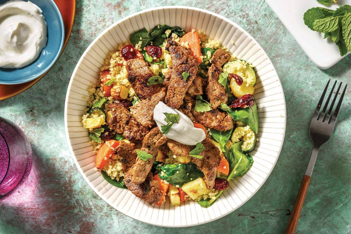 [Easy] Honey & Yoghurt Tunisian Beef Recipe | HelloFresh