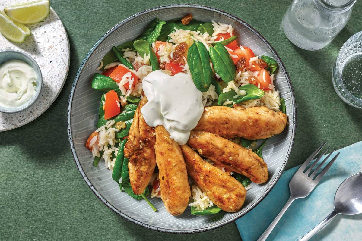 [Easy] Ras El Hanout, Honey & Garlic Chicken Recipe | HelloFresh