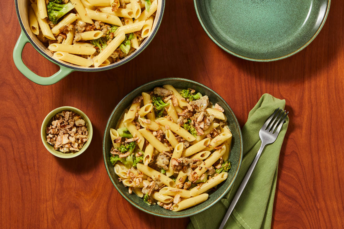 One-Pot Sausage Mac and Cheese Recipe | HelloFresh