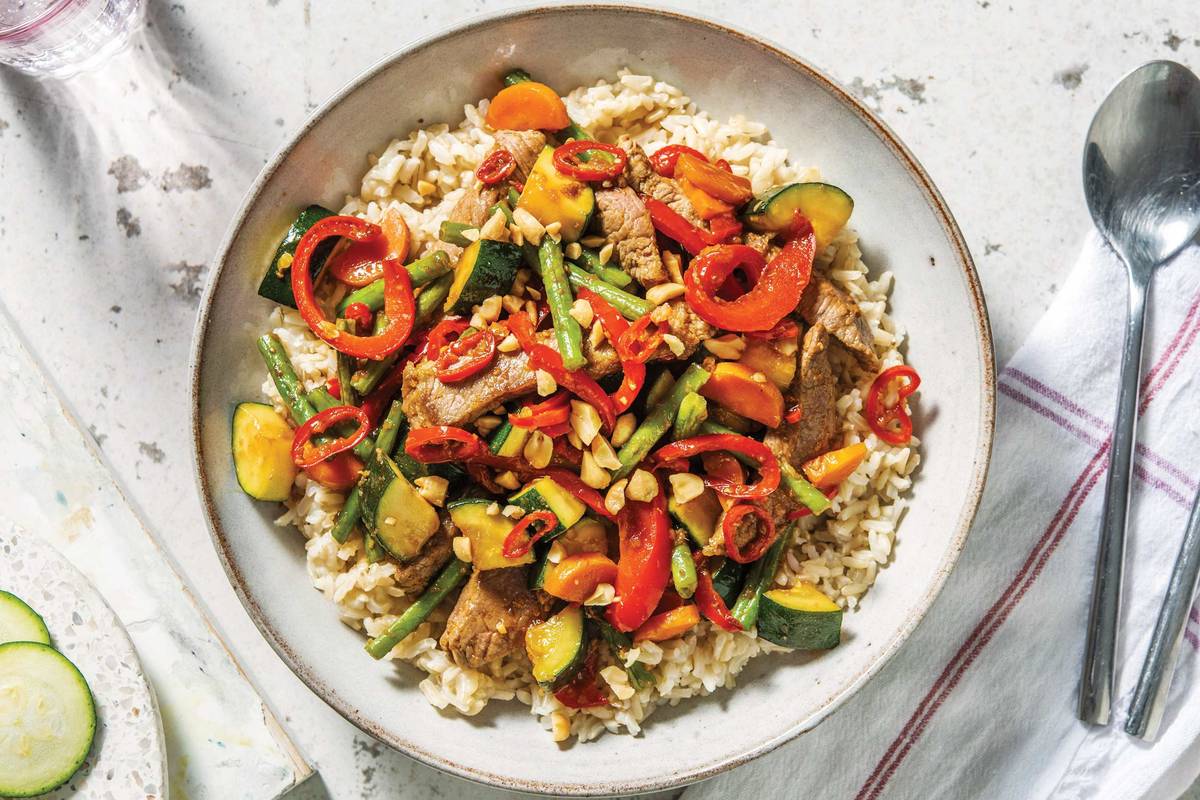 Sesame-Garlic Beef Stir-Fry Recipe | HelloFresh