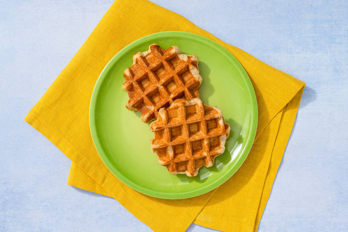 Maple Belgium Waffles Recipe | HelloFresh