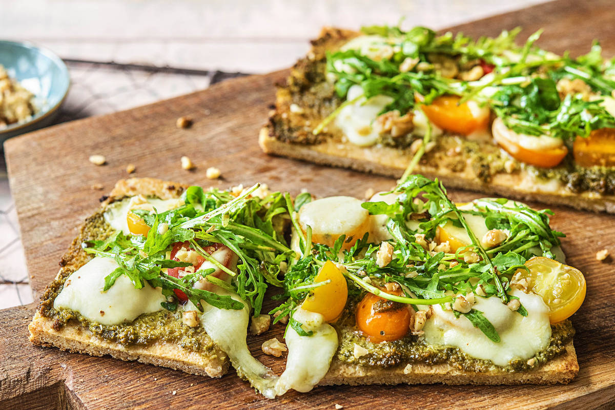 Heirloom Tomato Flatbreads Recipe | HelloFresh